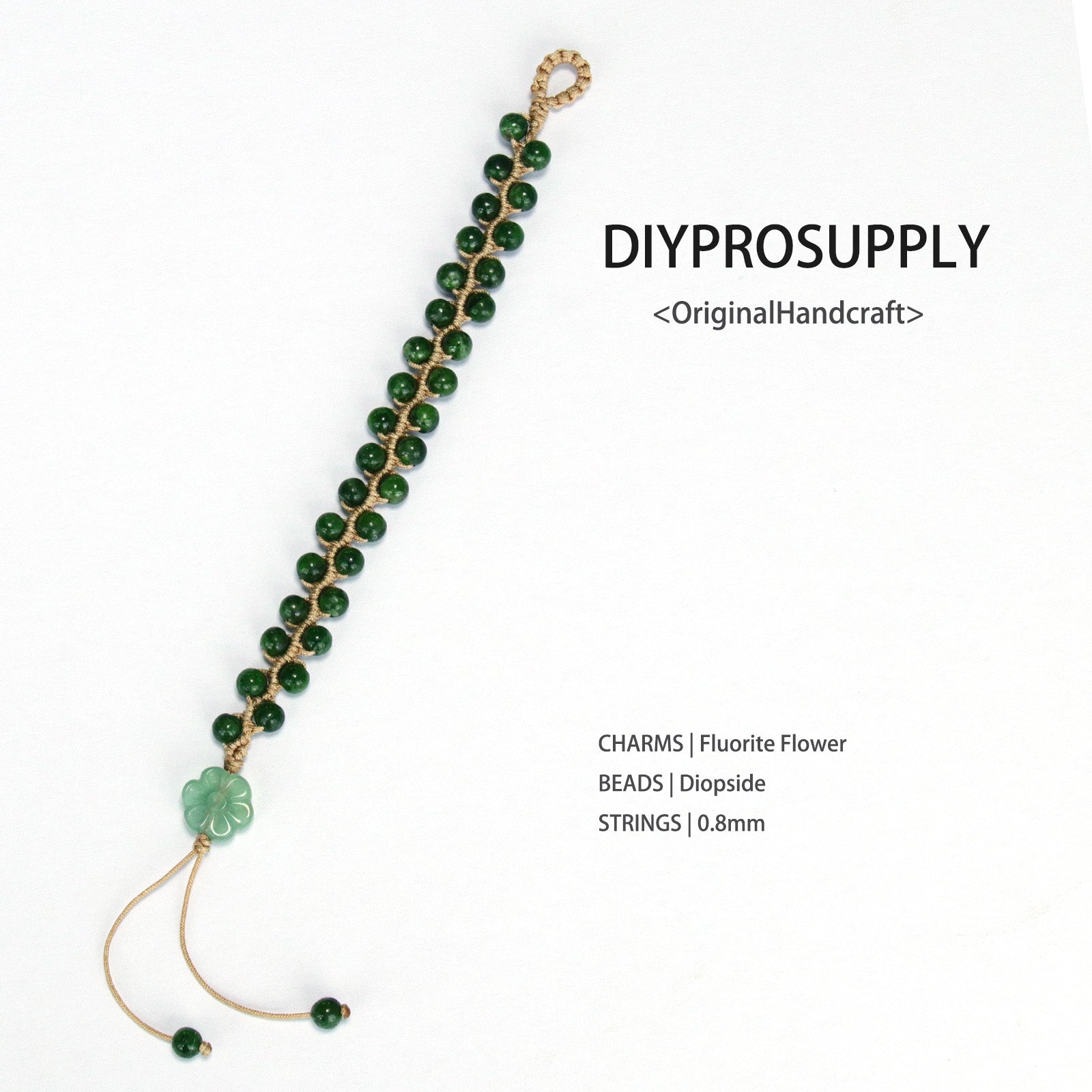 DB609 Premium Diopside Beads Bracelet for Women Girls – My Store