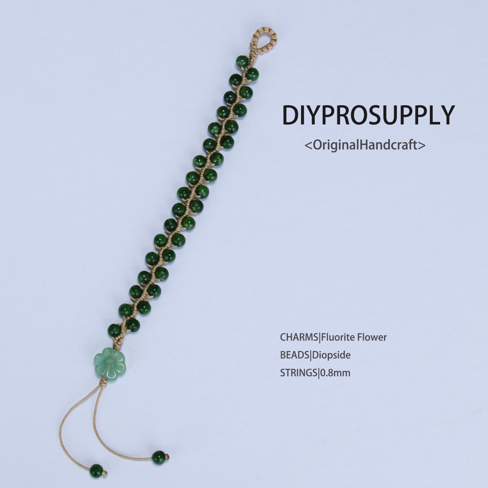DB609 Premium Diopside Beads Bracelet for Women Girls – My Store